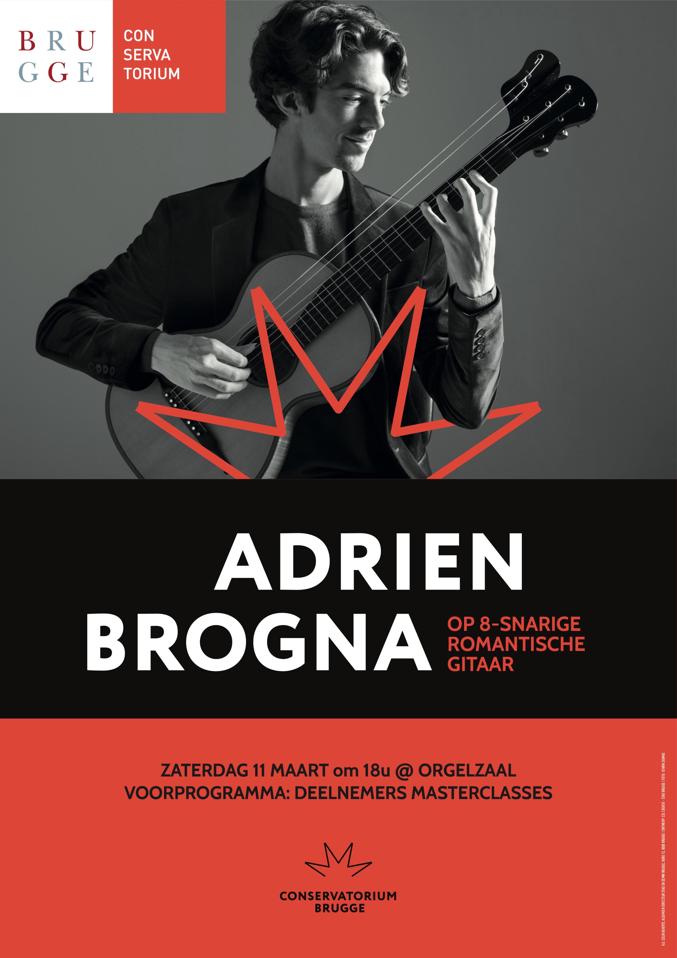 Gitaarconcert: Adrien Brogna | Conservatorium Brugge
